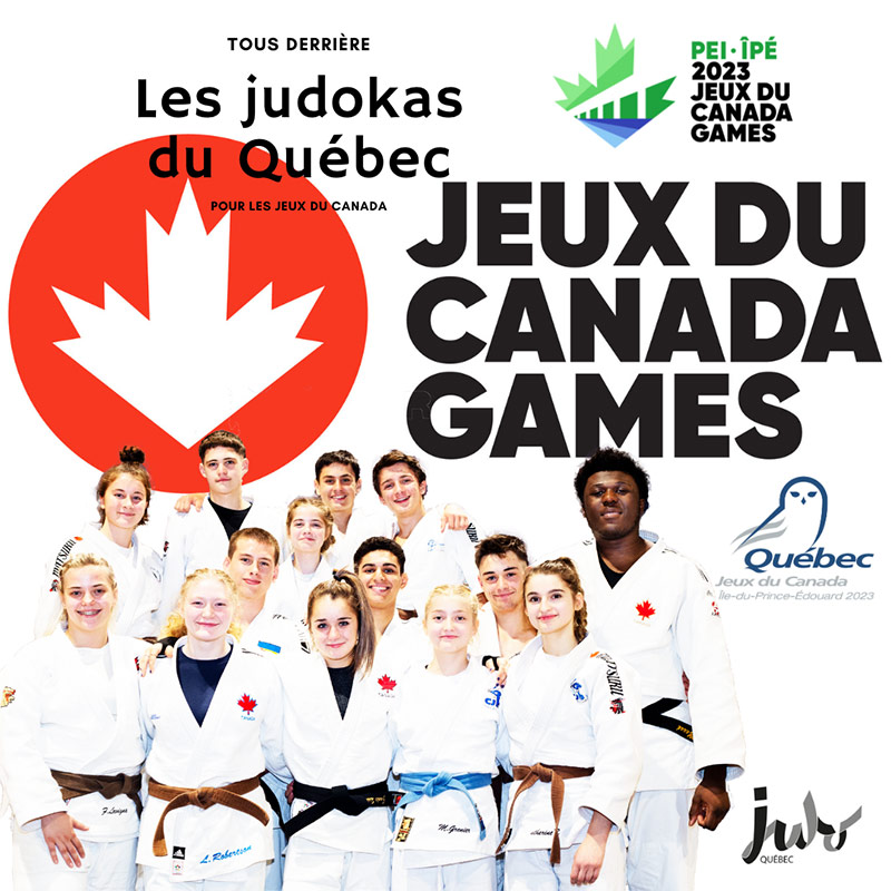 L'Équipe du Québec pour les Jeux du Canada 2023